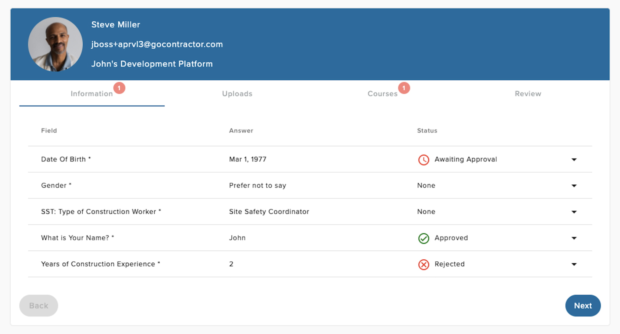 What is GoContractor's Approval Workflow? - GoContractor